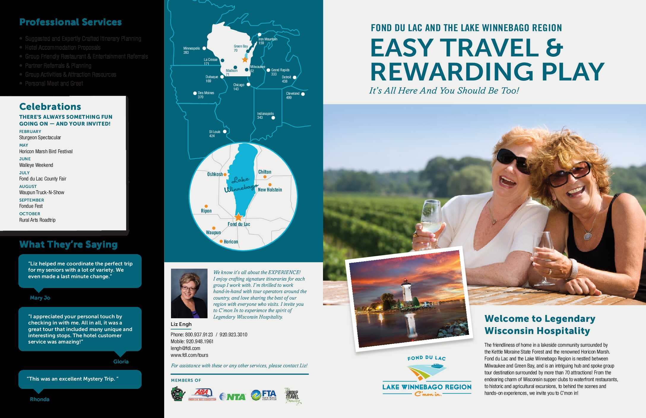 Travel Play Destination-Lake-Winnebago-Itinerary - The Group Travel ...